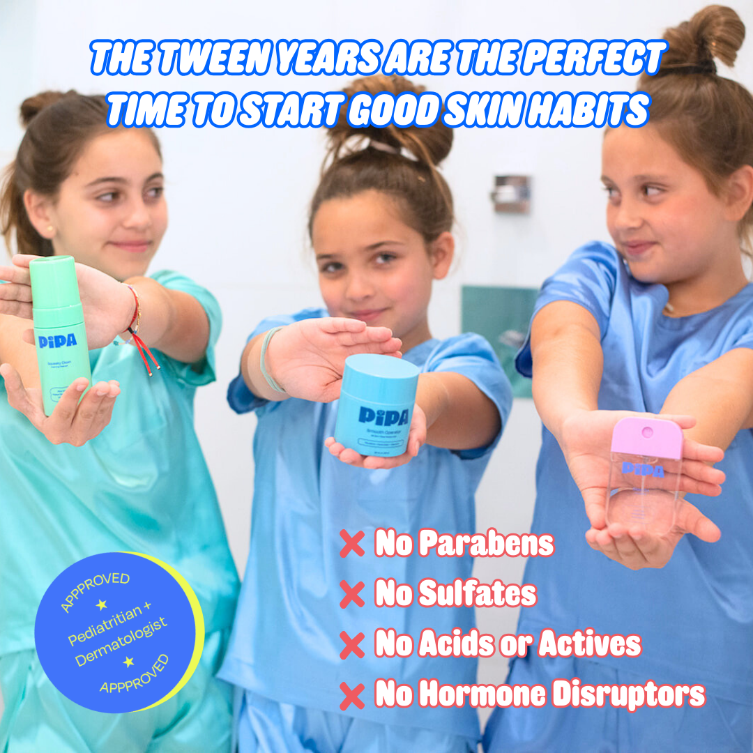 Start Young Bundle - Ideal Tween Skincare Routine Set – Pipa Skin Care